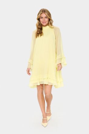 Saint Tropez Kleid LabelleSZ Lockere Passform yellow
