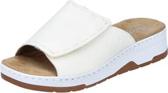 Rieker Mules pour Femme 60090, Blanc., 36 EU