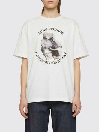 Acne Studios T-Shirt ACNE STUDIOS Femme couleur Blanc
