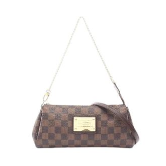 Louis Vuitton Pre-owned Eva Damier Ebene Schultertasche - - Pre-owned - Damen - Braun - ONE SIZE