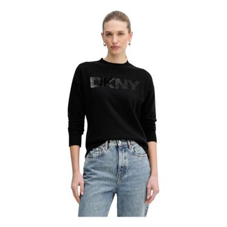 DKNY Dkny, Damen, Strickwaren, Schwarzk, XSGr&ouml;&szlig;e