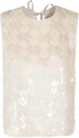 Semicouture Cara Top - - Tops - Damen - Wei&szlig; - S