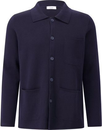 Eton Hemdjacke aus Strick