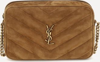 Saint Laurent Camera LouLou matelass&eacute; suede Shoulder Bag Female UNI