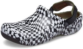 Crocs Unisex Erwachsene Bistro Pro LiteRide Graphic Clog Clog, Black/White, 36/37 EU