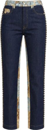 Dolce & Gabbana Jean Droit - Femme - Jeans - Bleu - Taille: 36 FR