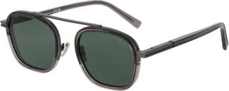 Ermenegildo Zegna Homme, Accessoires, Gris, Taille: ONE Size Orizzonte I Lunettes de soleil