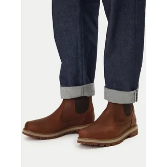 Timberland Klassische Stiefeletten Timberland Britton Road Mid Chelsea TB0A6A4WEM61 Braun