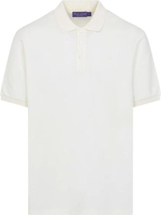 Ralph Lauren Homme, Tops, Blanc, Taille: XL Polo Chemises