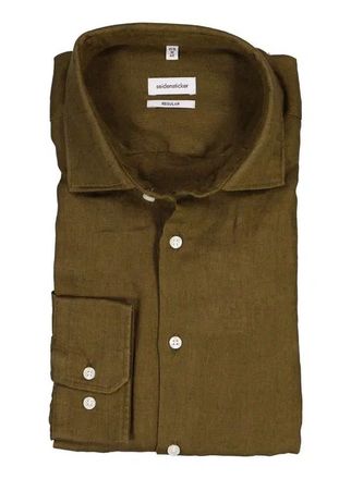 Seidensticker Seidensticker Herren Hemd gr&uuml;n