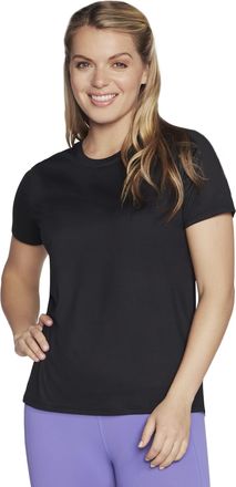 Skechers Damen Godri Swift Tee T-Shirt, Black, XL