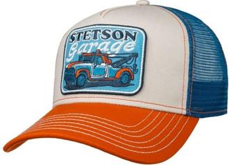 Stetson Casquette Trucker Towing Service Homme - de Baseball Mesh Snapback, avec Visiere, Visiere Hiver Automne Printemps Ete Printemps-ete - Taille Unique Sm