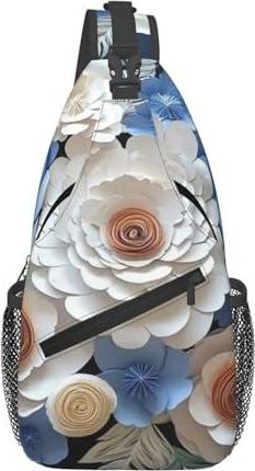 Generic Sac &agrave; bandouli&egrave;re &agrave; motif vintage pour homme, sac &agrave; dos de randonn&eacute;e pour homme