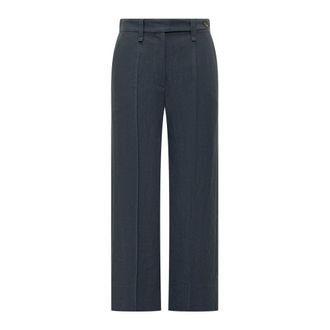 Brunello Cucinelli Pantalone - - Trousers - Damen - Grau - XL