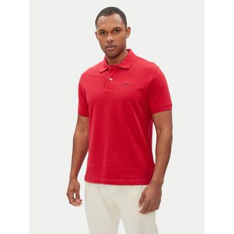 Pepe Jeans London Poloshirt Essential PM542298 Rot Regular Fit