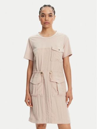 Liu Jo Kleid f&uuml;r den Alltag TA5128 T2921 Beige Regular Fit