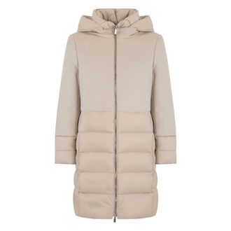 Moorer Calista Long Padded Jacket - Femme - Manteaux - Beige - Taille: 36 FR