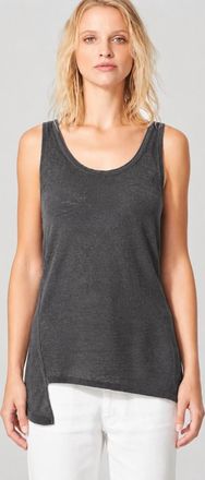 Hempage Hempage Damen vegan Top Asymmetric Anthrazit