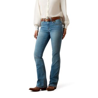Ariat Womens High Rise Lorena Boot Cut Jeans in Tennessee, Size 30 x XL, by Ariat