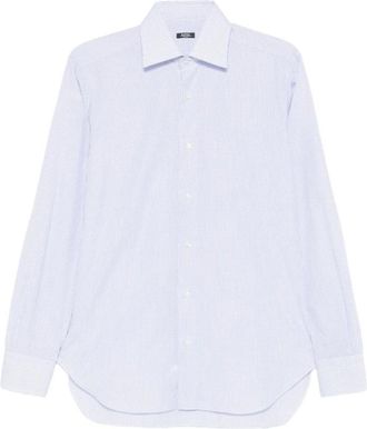 Barba Homme, Chemises, Bleu, Taille: XL Formal Chemises