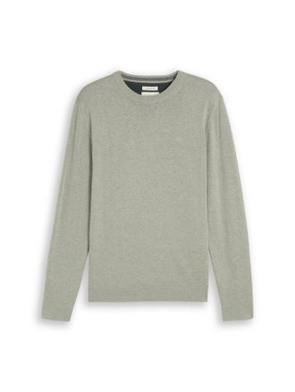 Tom Tailor Strickpullover Pullover & Strickjacken Basic Strickpullover aus Baumwolle