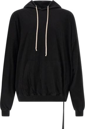 Rick Owens Homme, Sweatshirts et sweats &agrave; capuche, Noir, Taille: ONE Size Sweat &agrave; Capuche Oversize &agrave; Cordon de Serrage