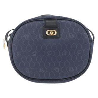 Dior Pre-owned Vintage Schultertasche mit Wabenmuster - - Pre-owned - Damen - Blau - ONE SIZE