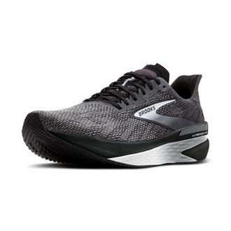 Brooks Womens Hyperion GTS 2 Supportive Running Shoe, Black/Ebony/Primer Gray, 37.5 EU