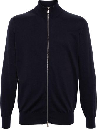 Brunello Cucinelli Cardigan zipp&eacute; en coton Brunello Cucinelli