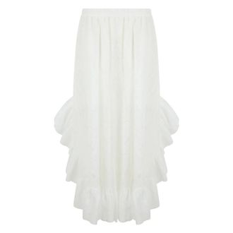 Zimmermann Femme, Jupes, Blanc, Taille: 38 FR Daylight Skirt
