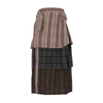 Vivienne Westwood Langer Meghan Kilt - - Skirts - Damen - Mehrfarbig - M