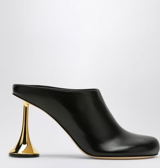Coperni Orchestra Closed Mule Heel in black leather