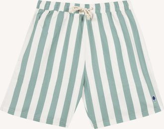 Faguo Short de bain vert et &eacute;cru - MIMIZAN