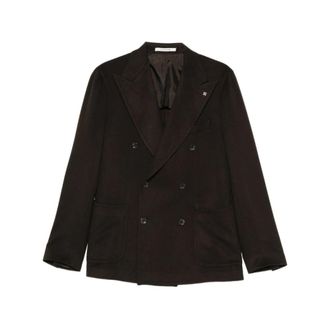 Tagliatore Pino Lerario Zweireiher-Sakko - - Jackets - Herren - Braun - L