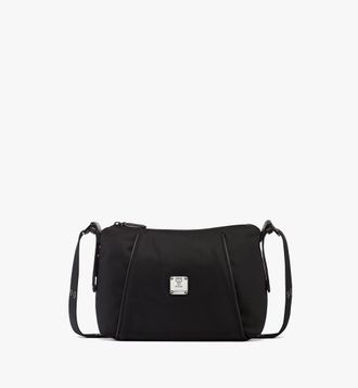 MCM Aren Nova Umh&auml;ngetasche aus Monogramm-ECONYL