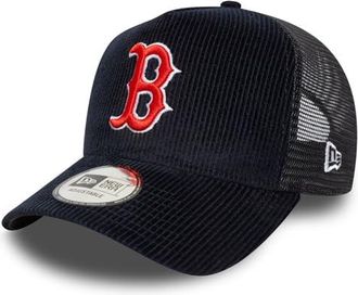 New Era A-Frame Trucker Cap - Corde Boston Red Sox Navy