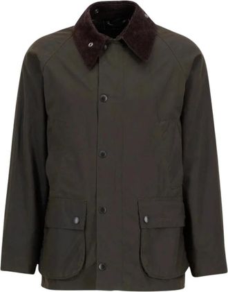Barbour Veste cir&eacute;e classique Bedale - Homme - Vestes - Vert - Taille: 34 FR