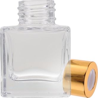 Artibetter 50ml Aromatherapie Glas Duftspender Flasche Wei&szlig; Wiederbef&uuml;llbare Aromadiffusor Flasche f&uuml;r Wohnzimmer und Bad Dekorative Duftabgabeflasche Zuf&auml;llige 