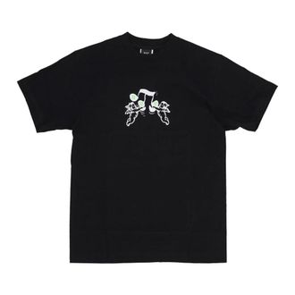 HUF Song Tee - - Tops - Herren - Schwarzk - M