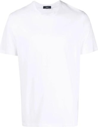 Herno Casual Tee - - Tops - Herren - Wei&szlig; - XL