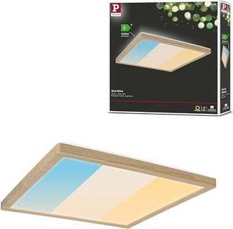 Paulmann 71259 LED Panel Atria Shine IP44 eckig 298x298mm 15,7W 2100lm White Switch Holzoptik Eiche