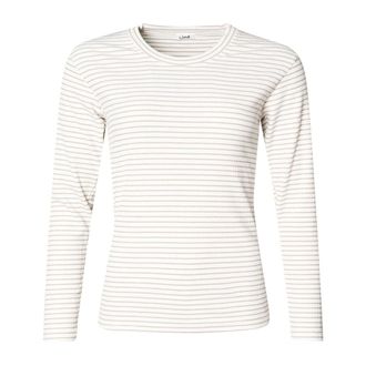 Lind Femme, Tops, Beige, Taille: 42 FR LiInez T-shirt &agrave; manches longues