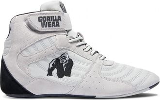 Gorilla Wear Perry High Tops Pro - weiß - Bodybuilding und Fitness Schuhe für Damen und Herren, 41