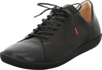 Think Damen Nature Chromfrei Gegerbte Nachhaltige Wechselfußbett Sneaker, Schwarz 0000, 42.5 EU