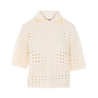 Liu Jo Damen, Strickwaren, Beige, LGr&ouml;&szlig;e