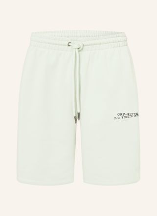 Off-white Sweatshorts gruen