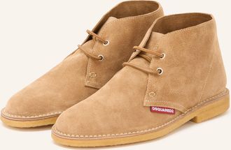 Dsquared2 Desert Boots beige