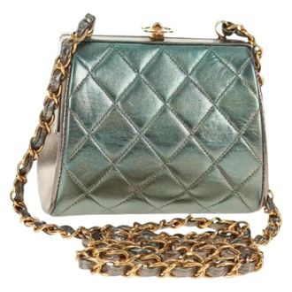 Chanel Pre-owned Leder Mini Bag - - Pre-owned - Damen - Gr&uuml;n - ONE SIZE
