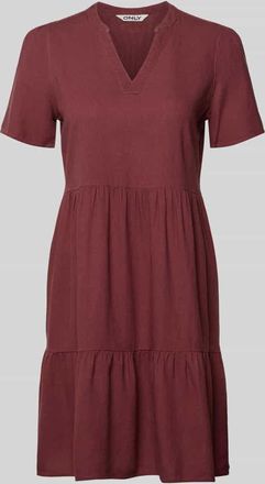 Only A-Linie Freizeitkleid aus Viskose-Leinen-Mix Modell TIRI-GOA