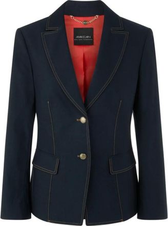 Marc Cain Denim-Look Blazer - - Jackets - Damen - Blau - S